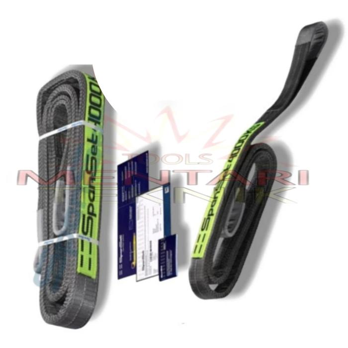 Jual Spanset Webbing Sling Belt 4 Ton x 6 Meter Tali Angkut Barang 4 ...