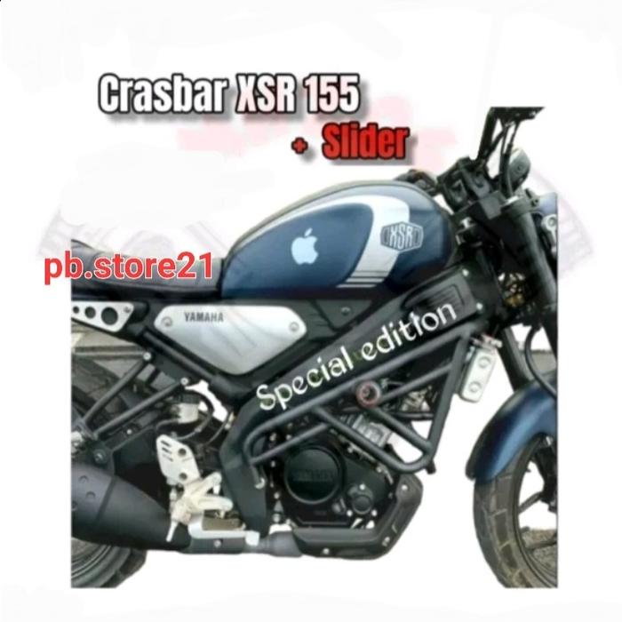 Jual crashbar yamaha XSR 155 LIMITED EDITION tubular XSR 155 + jalu ...