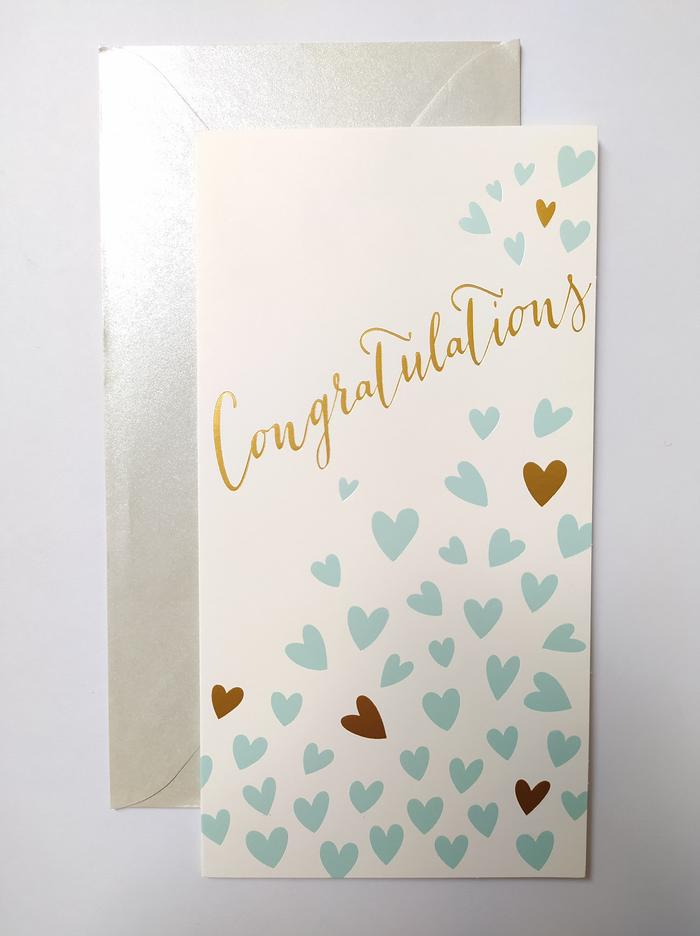 Jual kartu ucapan congratulation / thank you card - Congratulation ...
