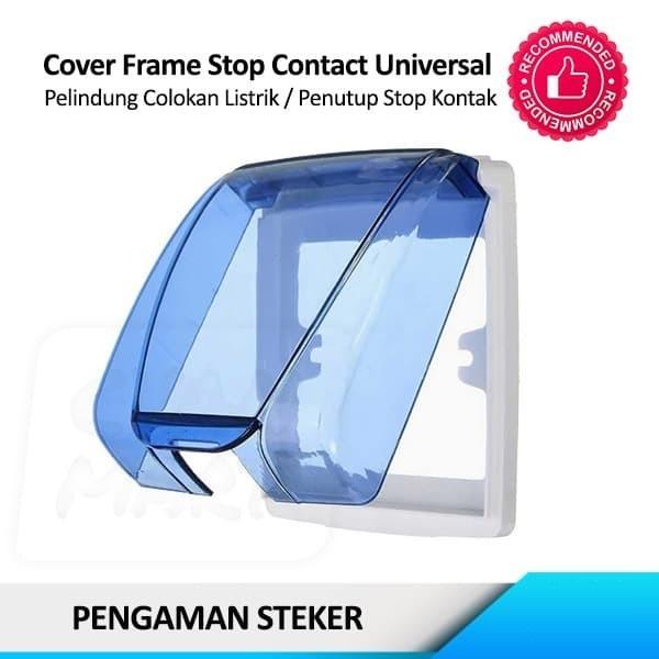 Jual Cover Pengaman Stop Kontak Lubang Colokan Dinding Tembok Anti Air ...
