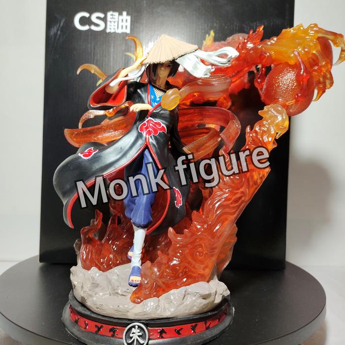 Jual Statue Akatsuki Itachi Uchiha Clouds Studio with LED Recast ...