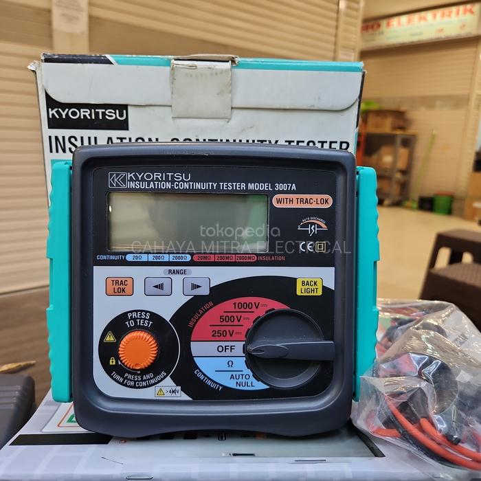 Jual Kyoritsu 3007A Digital Insulation Continuity Tester Magger ...