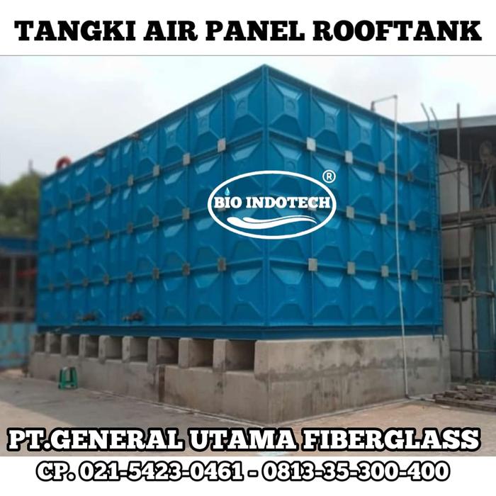 Jual tangki air panel rooftank. Rooftank fiberglass. Toren air rooftank ...