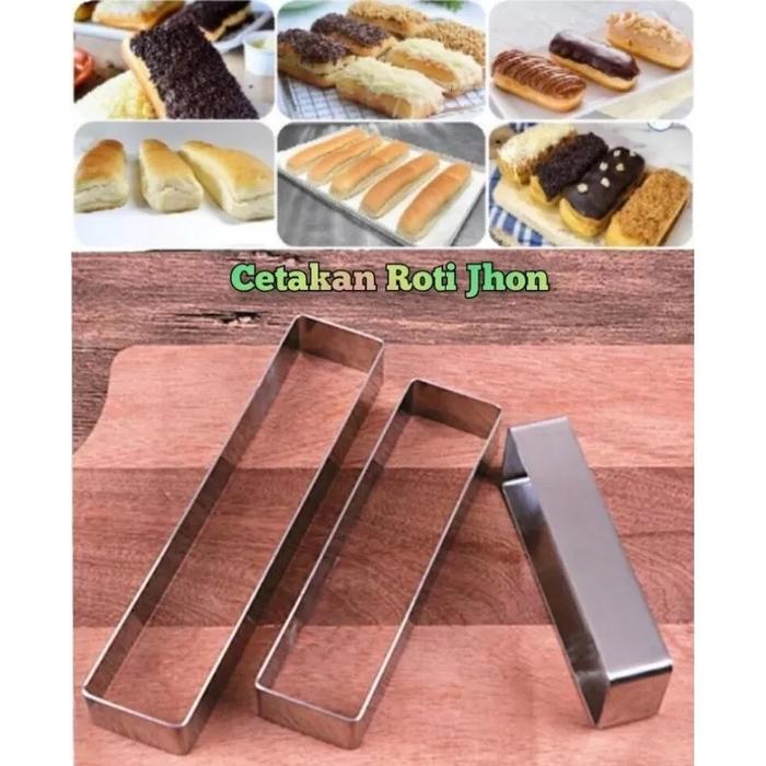 Jual Cetakan Roti Long John / Ring Roti John / Loyang Cetakn Roti ...