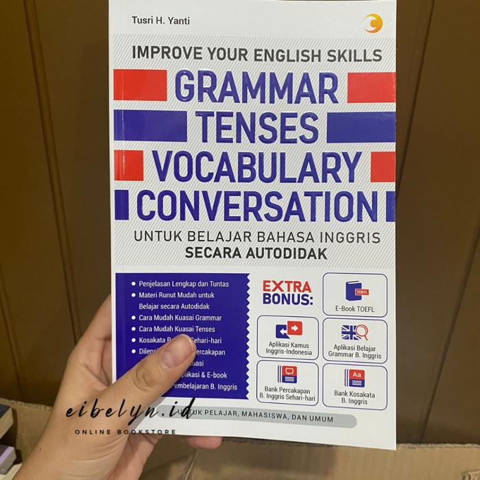 Jual BUKU BAHASA INGGRIS ENGLISH SKILLS BOOSTER GRAMMAR TENSES VOCABUL ...