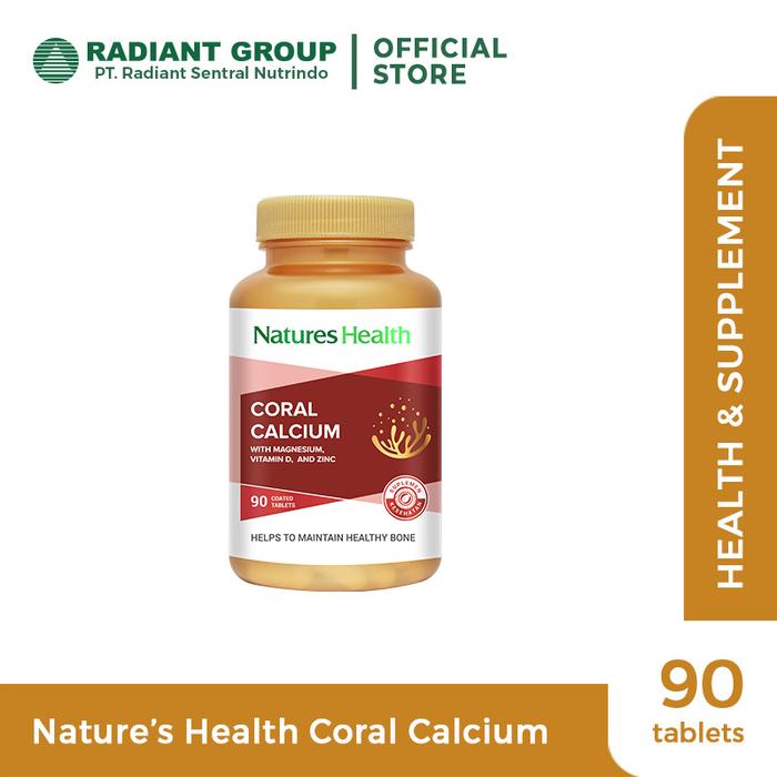 Promo Natures Health Coral Calcium 90 Tabs - Jakarta Barat - Radiant ...