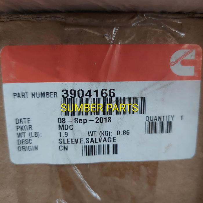 Jual 3904166 3904166 Sleeve/Liner Cummins 6bta 5.9 Asli - Jakarta Pusat ...