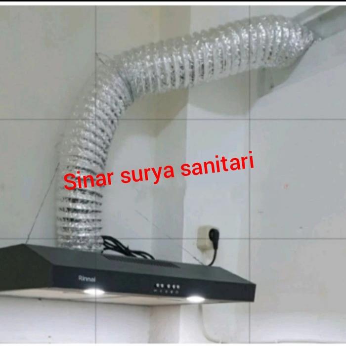 Jual Cooker hood RINNAI RH-126B Free slang pembuangan 4 meter / COOKER ...