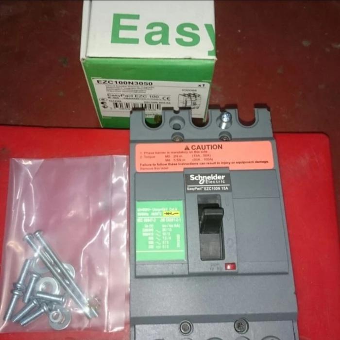 Jual mccb ezc 100f 3P 15a 20a 25a 30a 40a 50a schneider (BEKAS BAGUS) - Jakarta Pusat ...