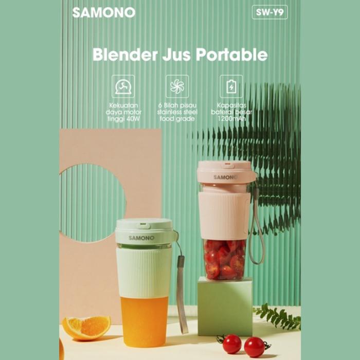 Jual Juicer Portable Usb Mini Tumbler Juice Blender Jus Buah Samono ...