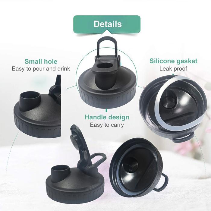 Jual 3.3inch Mason Jar Lid Flip Cap Tutup Mason Jar Plastik Dengan ...