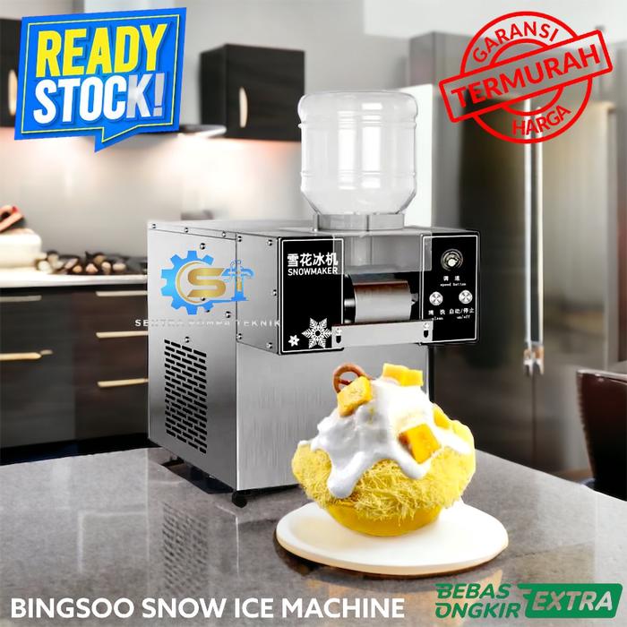 Jual Bingsoo Snow Ice Maker-Machine Snow Ice Maker Bingsoo 750W 220V ...