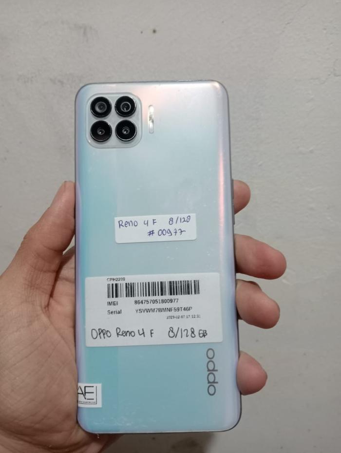 Jual OPPO reno4 f 4F 8/128GB HP Second Berkualitas - Jakarta Pusat ...