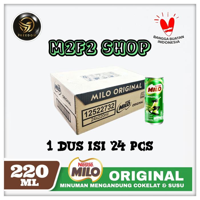 Jual Susu Milo Kaleng Coklat ACTIVE GO UHT - 240 ml - Jakarta Pusat ...