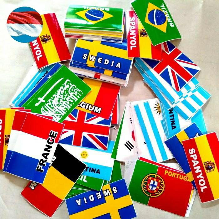 Jual sticker bendera stiker vinyl tempel - Kota Padang - A M D shop ...