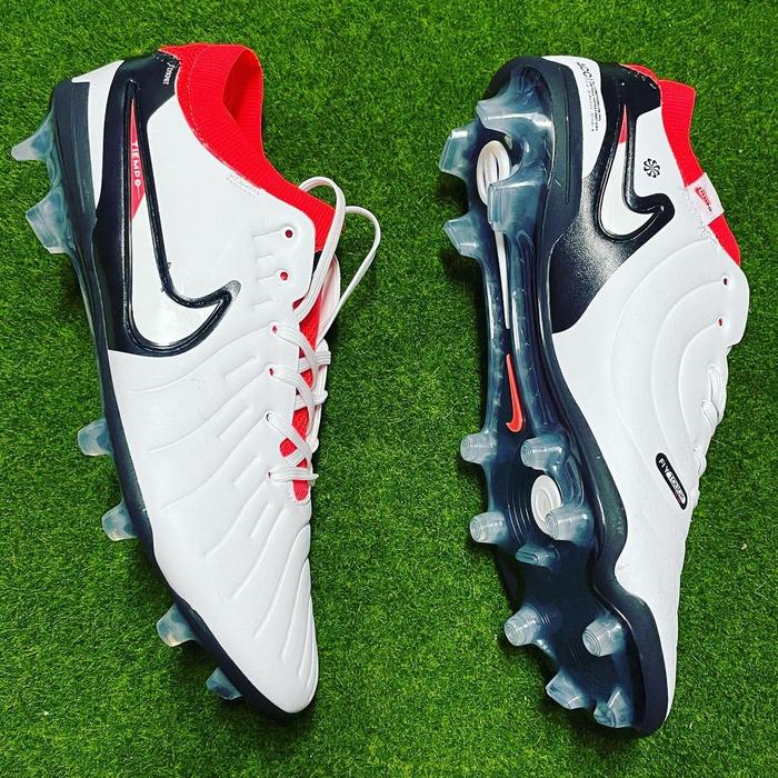 Jual Sepatu Bola Nike Tiempo Legend 10 Elite White Black Bright Crimson ...