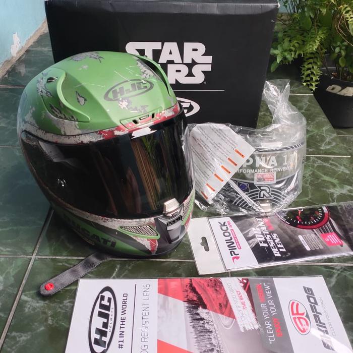 Jual Helm Hjc rpha 11 Boba star wars green - Kota Bandung ...