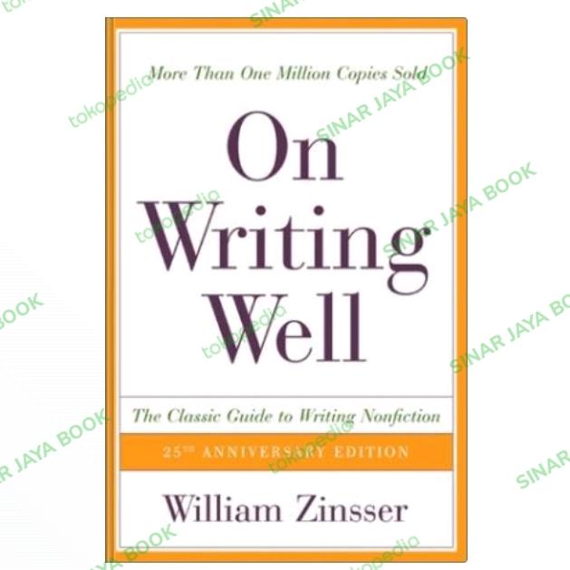 Jual On Writing Well: The Classic Guide - Jakarta Barat - SINAR JAYA ...