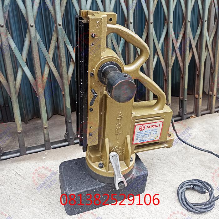 Jual Atoli Magnetic Drill Stand TC 12 S Stand Magnetic Bor Portable TC ...