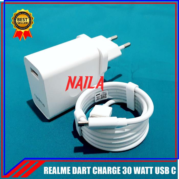Jual Realme Charger Casan Type C Original VOOC 30W Realme 6 7 Fast ...
