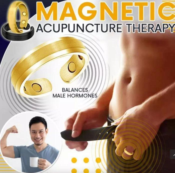 Jual Perhiasan terapi Magnet Pria kreatif Cincin Terapi Magnet Pria ...