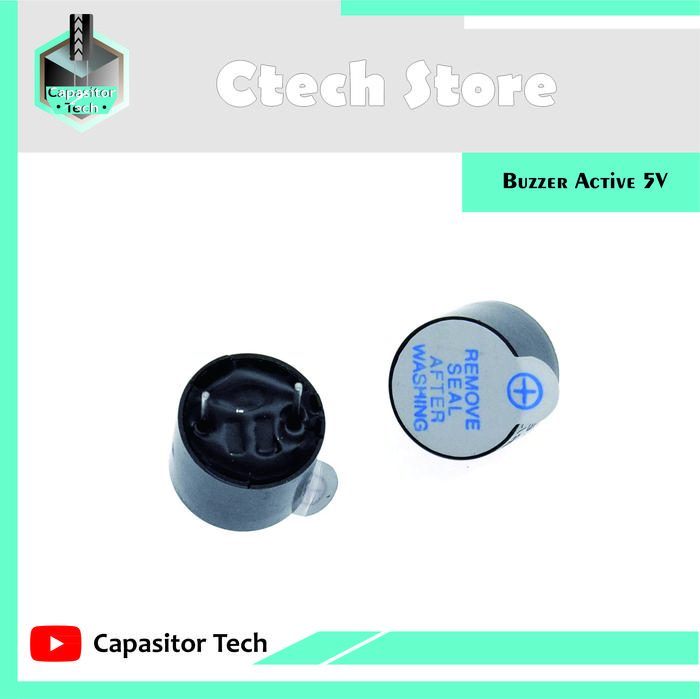 Jual Buzzer Speaker Aktif Active 5V Untuk Arduino UNO Mega Nano - Kab ...