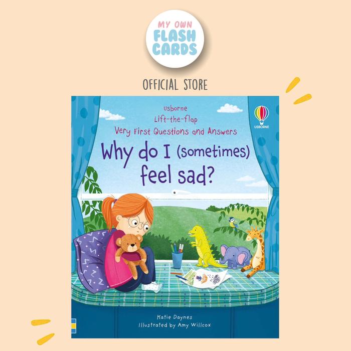 Promo Usborne Why Do I (Sometimes) Feel Sad? Very First Questions Answers - Jakarta Utara - My ...