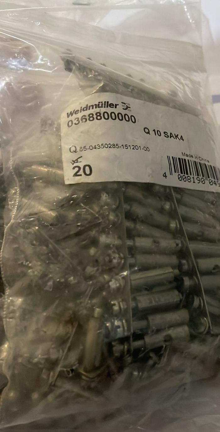 Jual Weidmuller Jumper Terminal Block 10 pole SAK 4 - Kota Surabaya ...