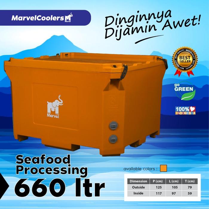 Jual cooler box 100 200 300 400 500 600 1000 Liter cool besar chiller ...