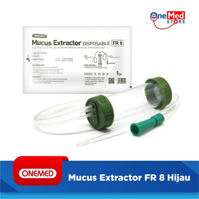 Jual Mucus Extractor FR 8 Hijau OneMed Penyedot Lendir Bayi Onemed - Kota Surabaya - Onemed ...