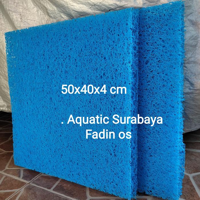 Jual Japmat Filter Mat Hi Density AC Mat Filter Aquarium Kolam 40x50 cm ...