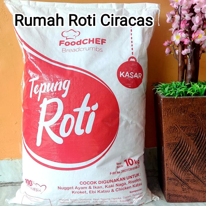 Jual TEPUNG ROTI KASAR PANIR PANKO MIX BREADCRUMBS GORENG1 KARUNG 10KG ...