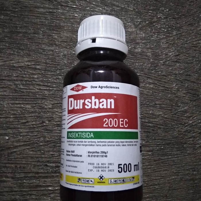 Jual DURSBAN 200EC INSEKTISIDA 500 ML - Jakarta Barat - Toko Pertanian ...