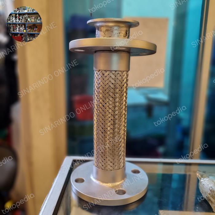 Promo Flexible Joint stainless ss 304 2" inch × 20 cm Ansi 150 hidup ...