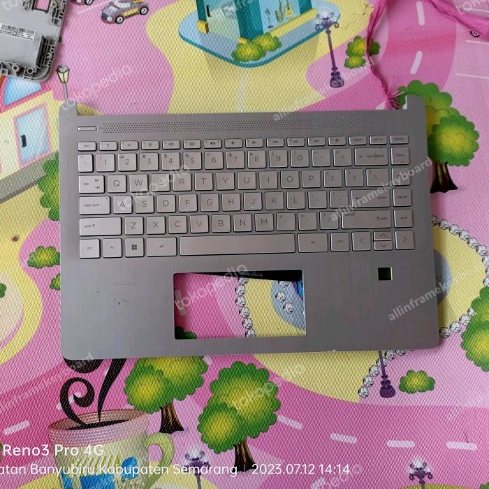 Jual Frame + Keyboard HP 14-DQ FQ 14S-DR TPN-Q221 100% Original - Kota Salatiga ...