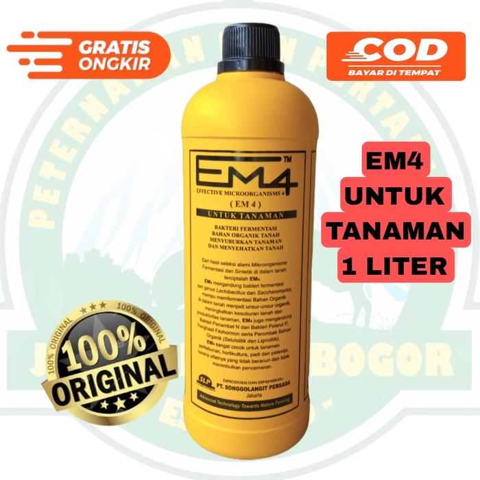 Jual EM4 UNTUK TANAMAN PERTANIAN 1 LITER - Kab. Bogor - JEHAN FARM ...