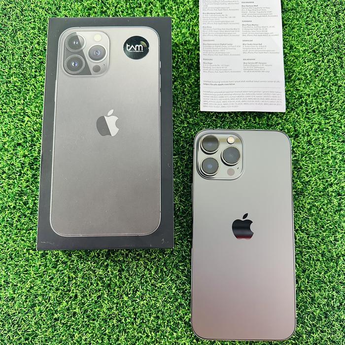 Jual Iphone 13 Pro Max 256 gb Second Fullset Original Garansi Ibox ...