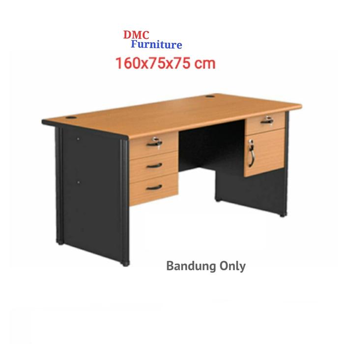 Jual Meja kantor Meja Tulis 1 biro Meja kerja meja murah - Kota Bandung ...
