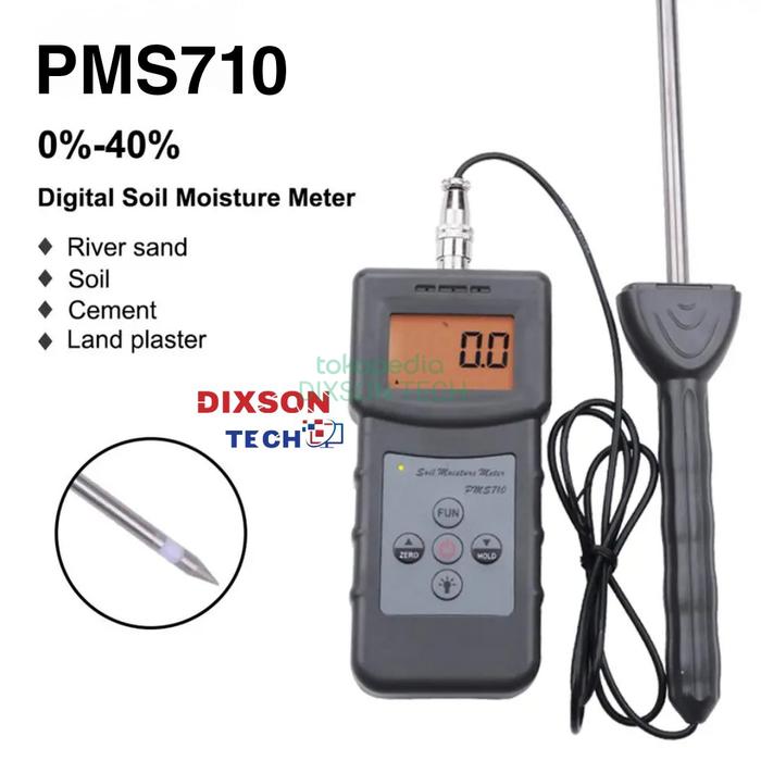 Jual ALAT UKUR DIGITAL SOIL MOISTURE METER TESTER PMS710 (PMS-710 ...