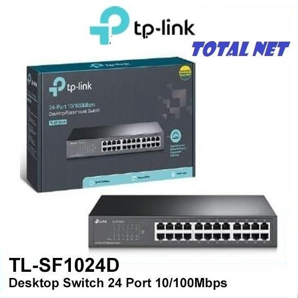 Jual TPLink TL-SF1024D SF1024D 24-port 10/100Mbps Desktop/Rackmount ...