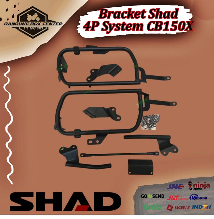 Jual Bracket Breket Shad 4P System CB150 X Bracket Shad CB 150 X CBX ...