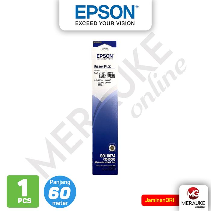 Jual Pita Printer EPSON Ribbon Pack SO10074 / SO15086 - Kota Bandung ...