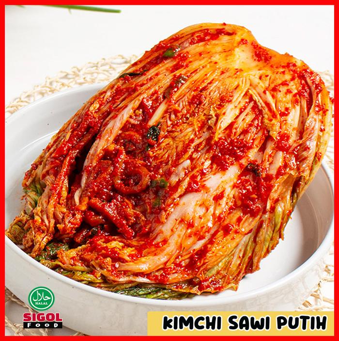 Jual Fresh Kimchi-Kimchi Sawi Putih-400 gram-Jajanan Korea Halal ...