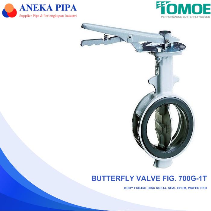 Jual Butterfly Valve Ductile Iron 700G-1T Size 3 Inch DN80 Brand TOMOE - Kota Tangerang ...