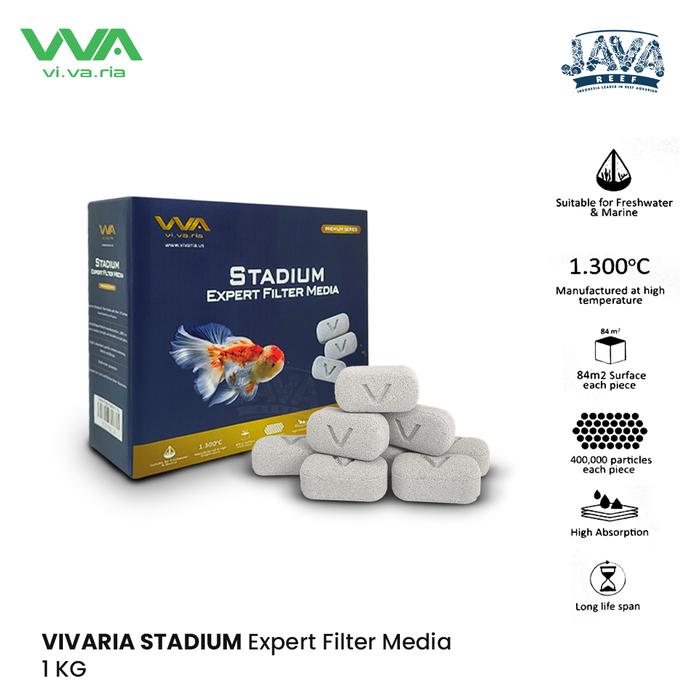 Jual VIVARIA STADIUM - 1 kg media bakteri aquarium - Jakarta Selatan - Java Reef | Tokopedia