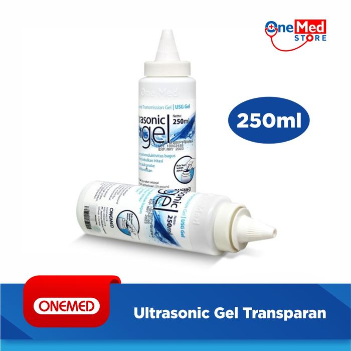 Jual Ultrasonic Gel USG Gel 250ml Transparant OneMed - Kota Surabaya ...