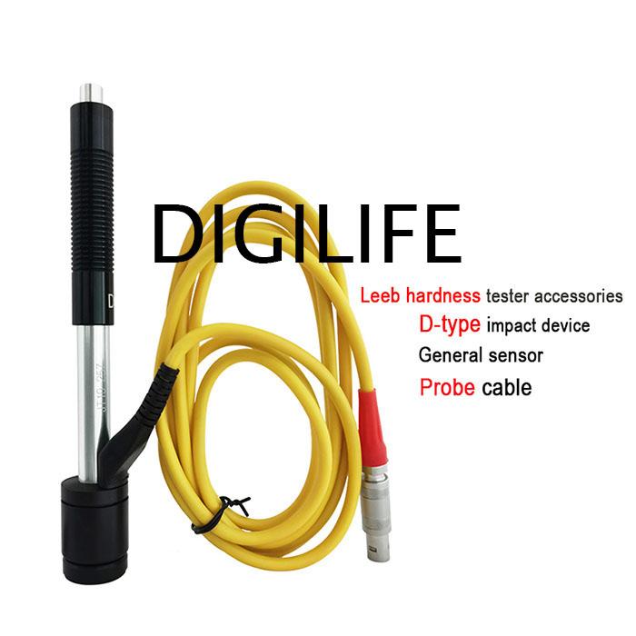 Jual Probe D Type Leeb Hardness Tester Impact Device Metal Meter NDT ...