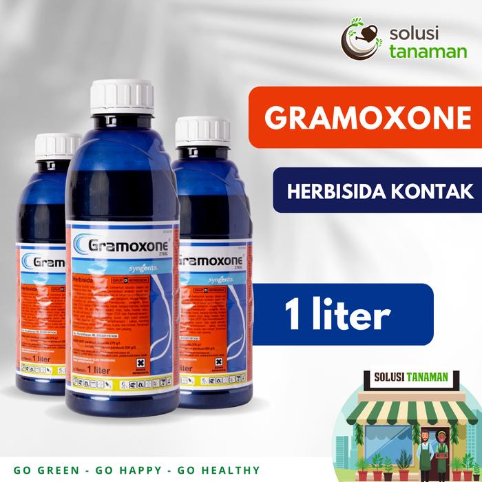 Jual Gramaxone Gramoxone 276 SL 1 Liter Herbisida obat pembasmi rumput ...