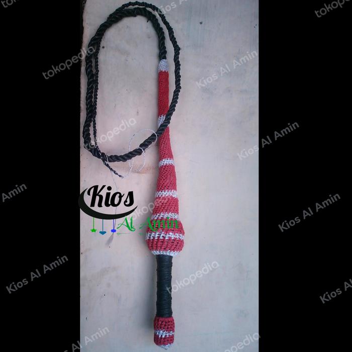 Jual Pecut Bopo Arok Merah Putih Strip Elegan kesenian jaranan reog red ...