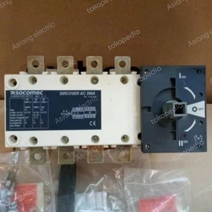 Jual cos socomec sircover AC 200A 4P ORIGINAL - Jakarta Pusat - Asiong electric | Tokopedia